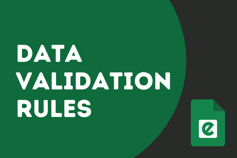Data Validation Rules in Excel Explained - ExcelCombo