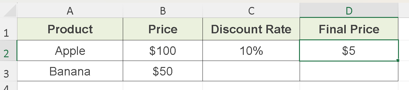 Understanding Absolute vs. Relative References in Excel Formulas ...