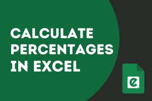 How to Calculate Percentages in Excel Formulas? - ExcelCombo