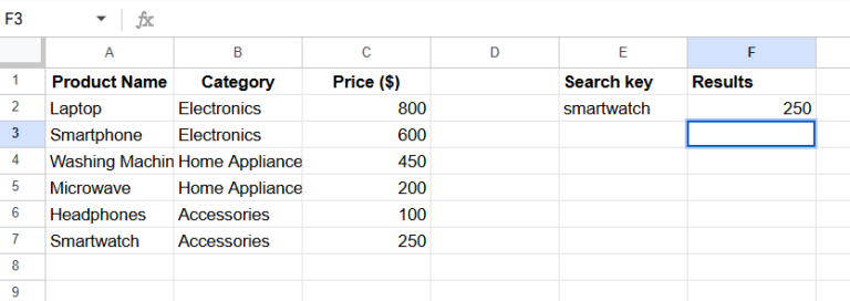 XLOOKUP in Google Sheets: The Easy Guide for Beginners